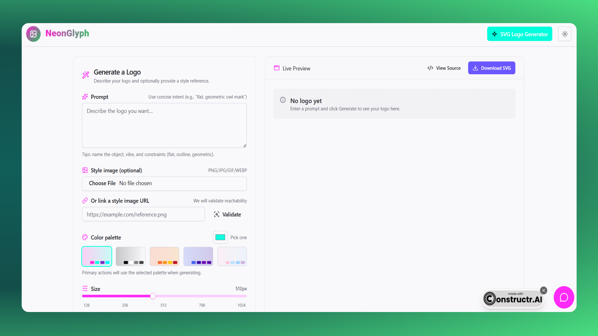 Build production ready apps with AI | Constructr